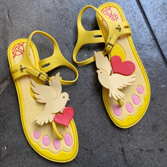 Vivienne Westwood | Shoes | Vivienne Westwood 1 Sample Vivienne Westwood Melissa Dove Sandal ...